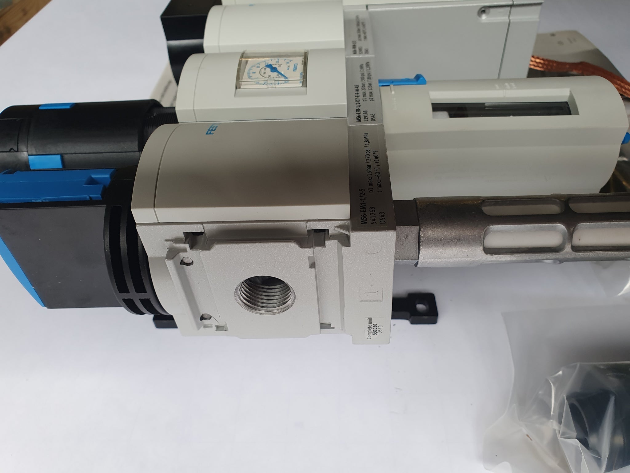 FESTO 531030 - Service Unit Combination MSB6-1/2-C4-J1-F1-V34-WPB ...