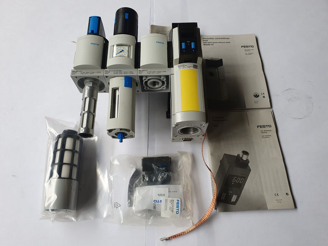 FESTO 531030 - Service Unit Combination MSB6-1/2-C4-J1-F1-V34-WPB ...