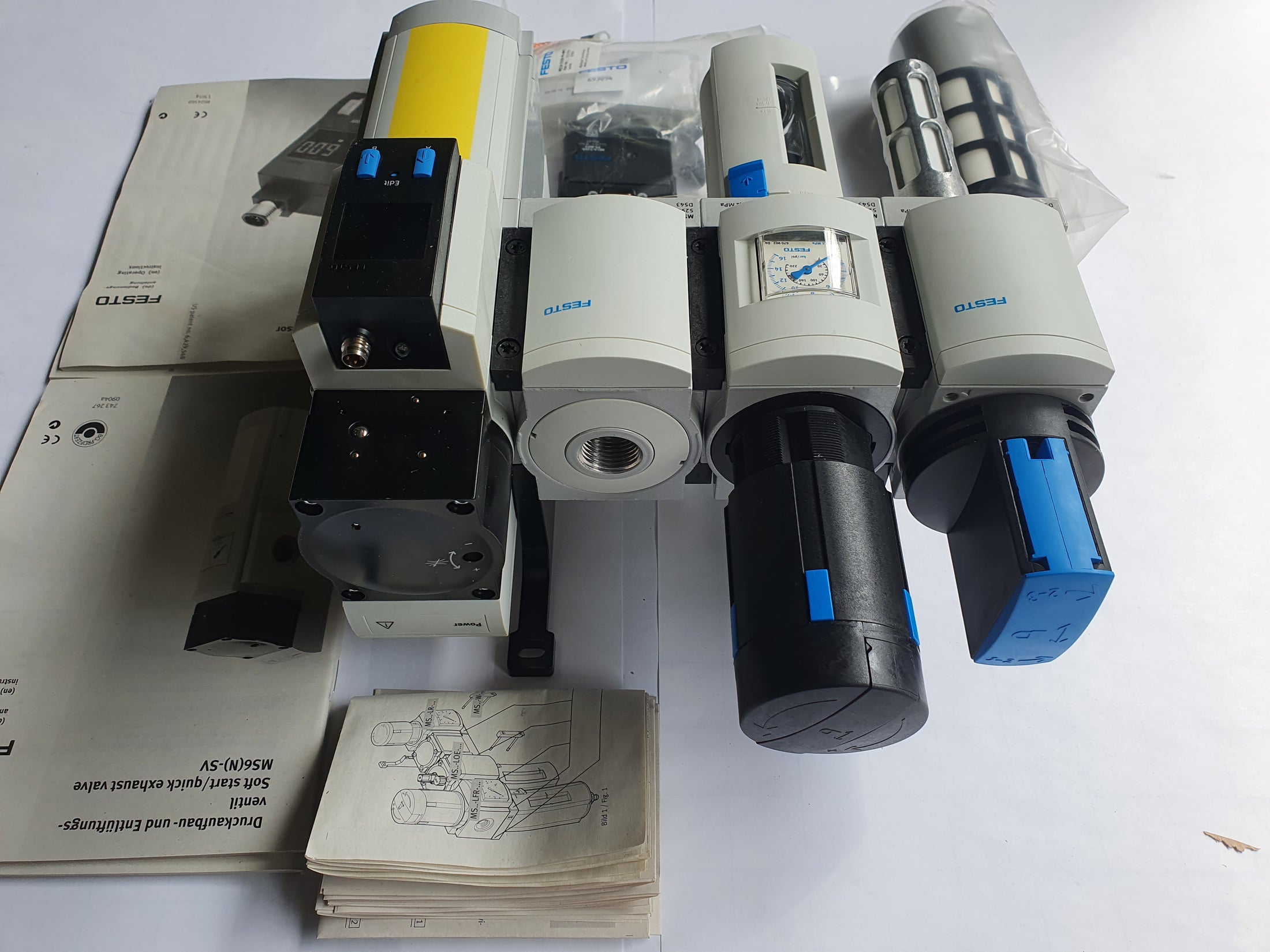 FESTO 531030 - Service Unit Combination MSB6-1/2-C4-J1-F1-V34-WPB ...