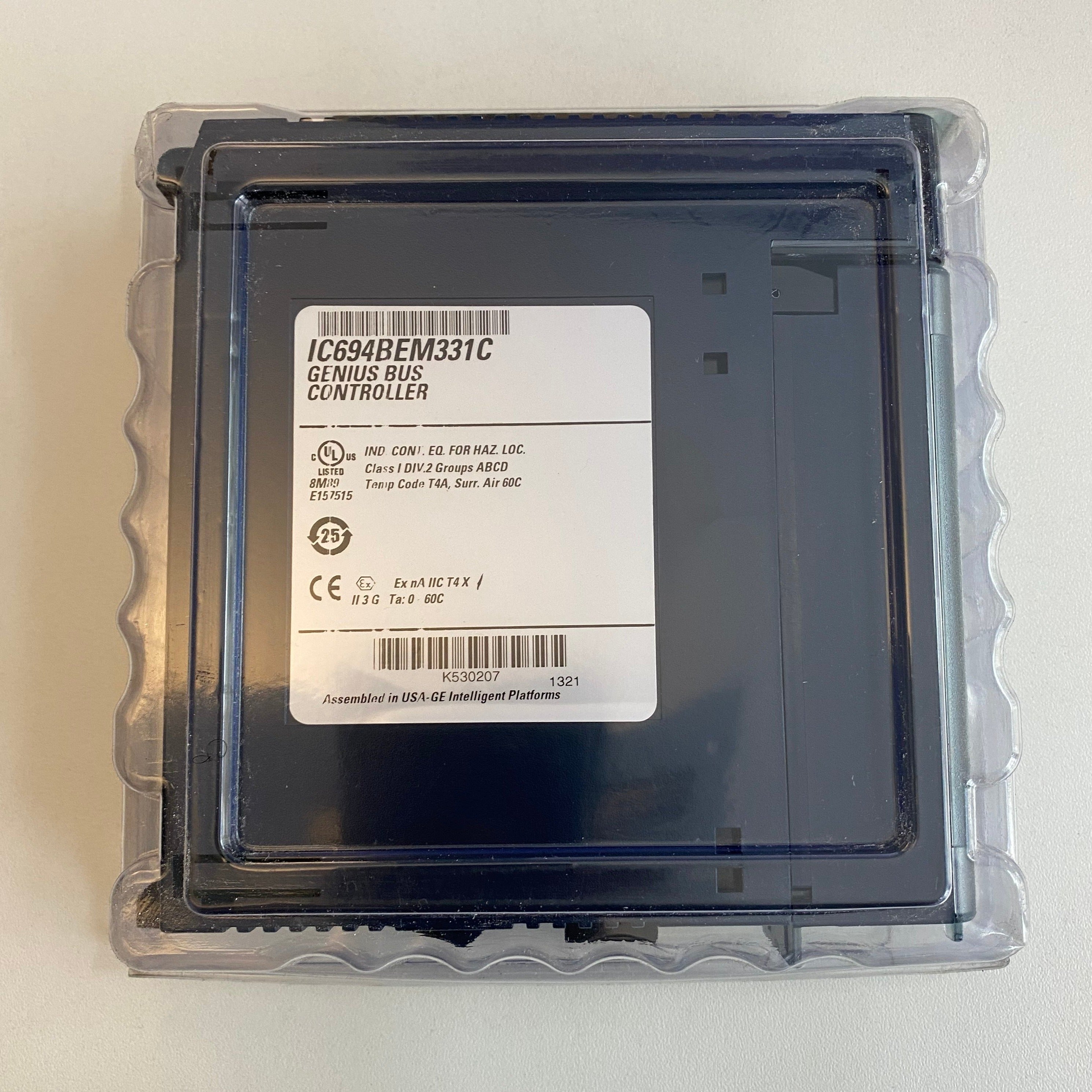 GE Fanuc IC694BEM331C PACSystems RX3i Genius Bus Controller Module ...