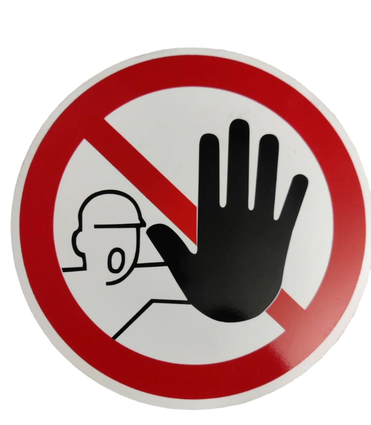 Prohibition No Access Sign Sticker – LiquistoAxcess Int.