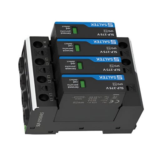 Saltek SLP-275 V/4 S - Type 2 Surge Protection Device (SPD) 230VAC ...